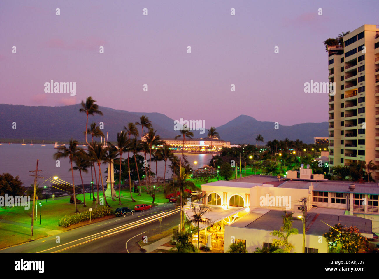 Evening in Cairns, Queensland, Australia Stock Photo - Alamy