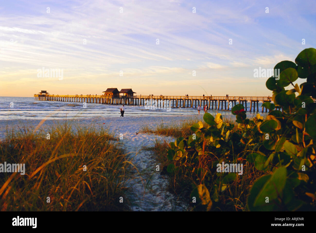 Naples beach florida hi-res stock photography and images - Alamy