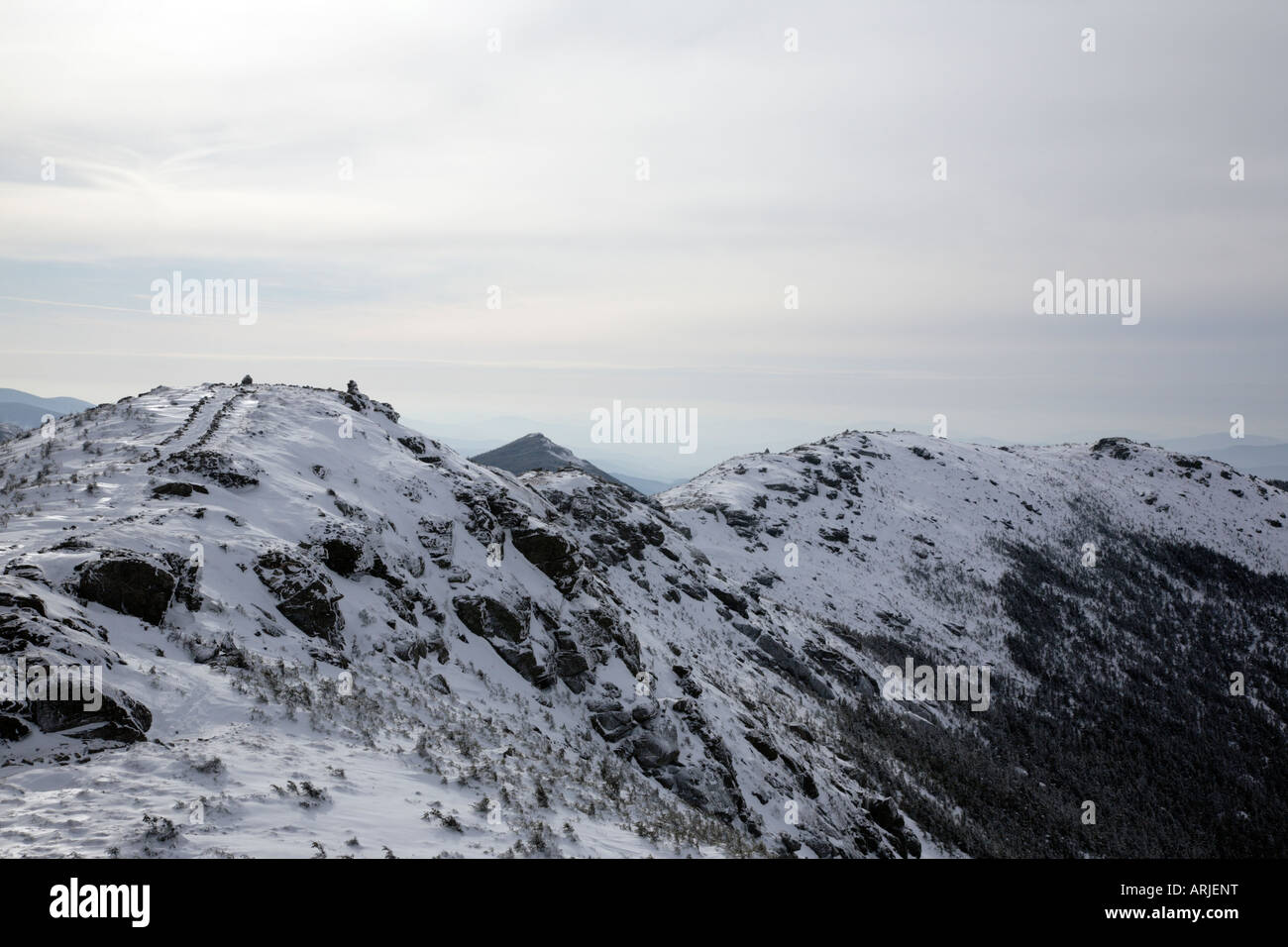 Appalachian Trail...Scenic views along the Franconia Ridge Trail ...