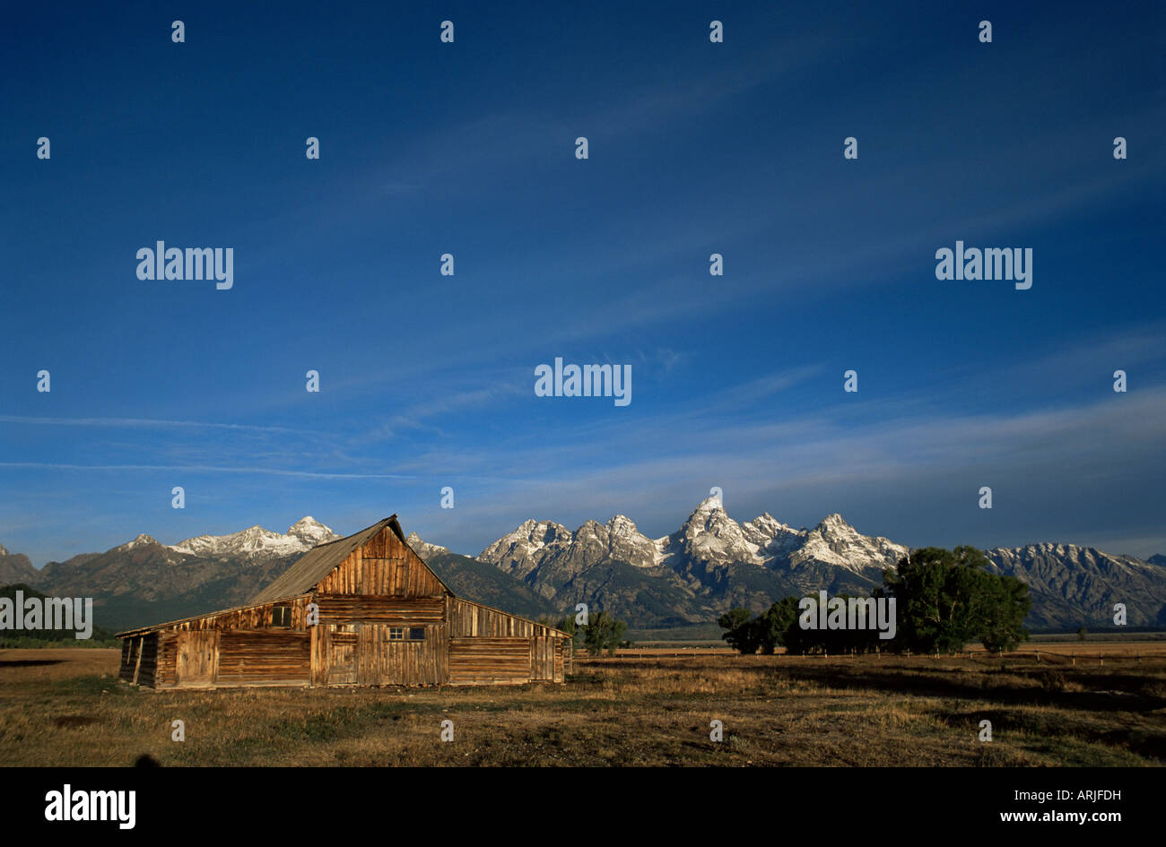 Moulton Ranch, Grand Teton National Park, Wyoming, United States of ...
