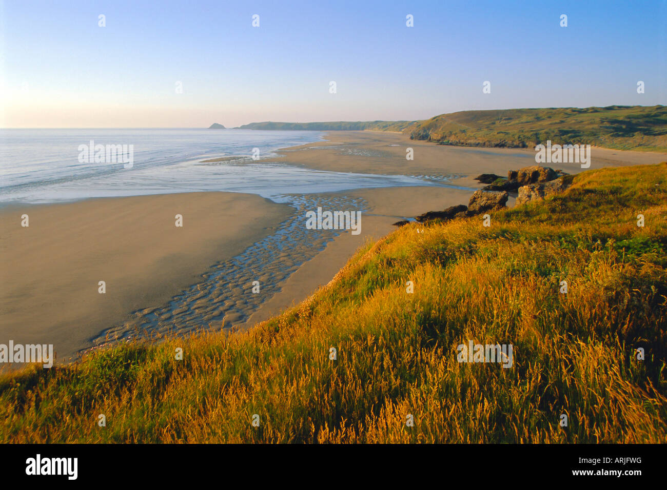 Perran Porth Beach, Perran Porth, Cornwall, England,UK Stock Photo - Alamy