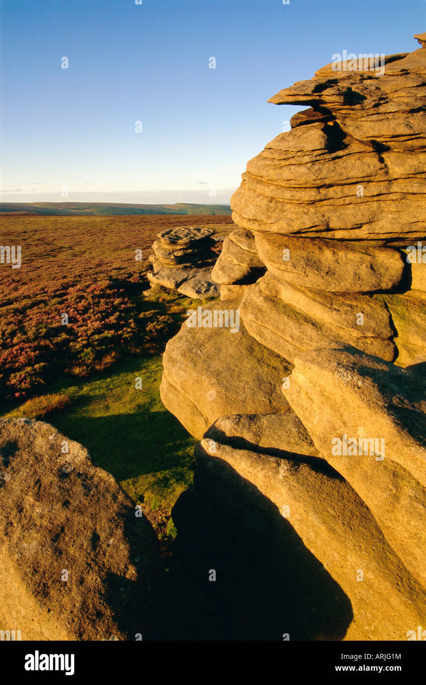 Wheel Stones, Derwent Edge, Peak District National Park, Derbyshire ...
