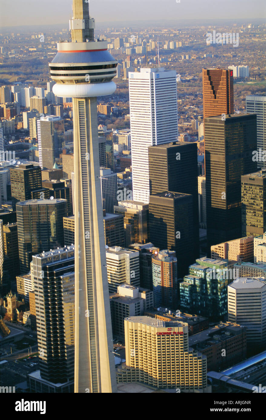 CN Tower and skyline of Toronto, Ontario, Canada Stock Photo - Alamy