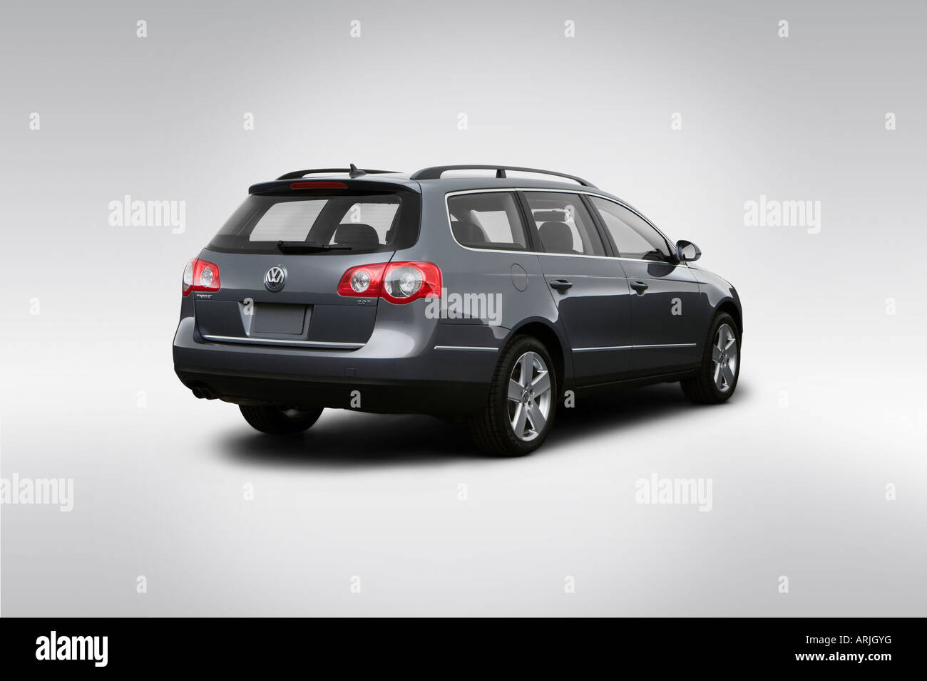 2008 Volkswagen Passat Komfort in Gray - Rear angle view Stock Photo ...