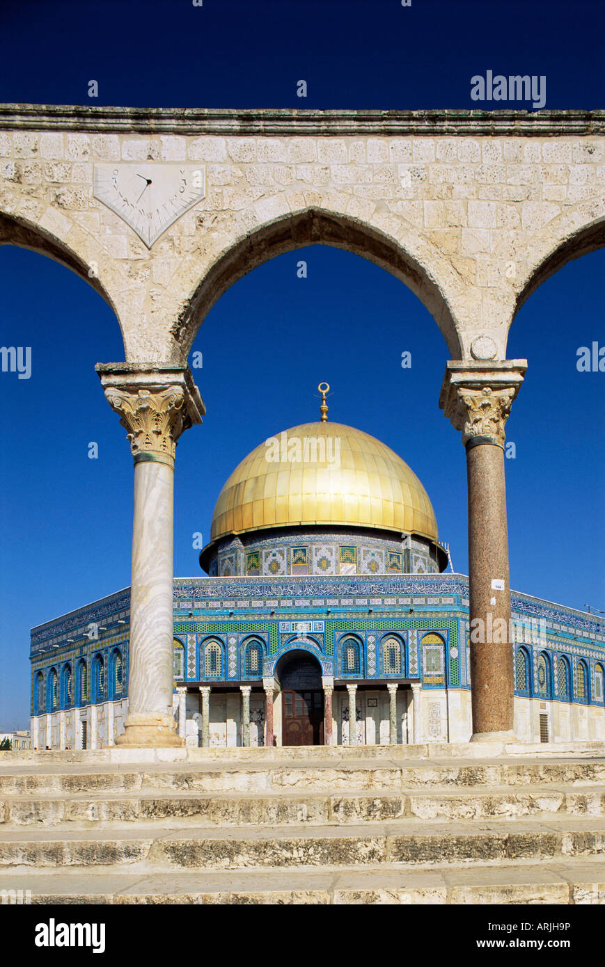 Dome of the Rock, Mosque of Omar, Temple Mount, Jerusalem, Israel ...
