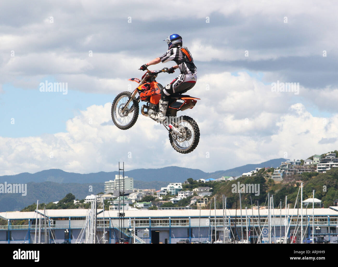 X games bike stunt hi-res stock photography and images - Alamy