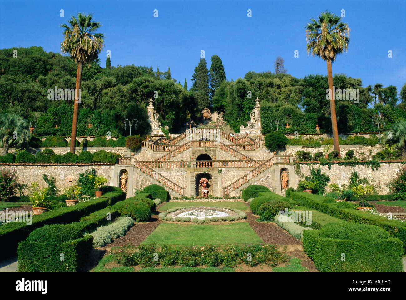 Villa Garzoni, Collodi, Tuscany, Italy Stock Photo - Alamy