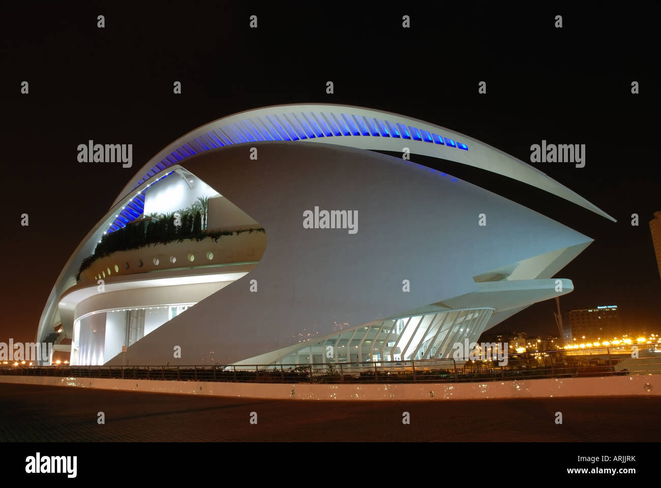 Modern Architecture in the City of the Arts and the Sciences in Valence ...