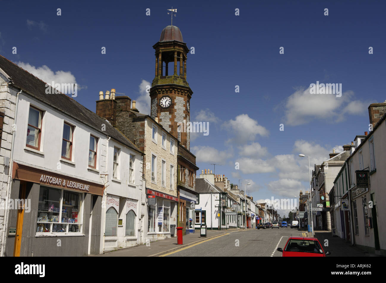 King street castle douglas hi-res stock photography and images - Alamy