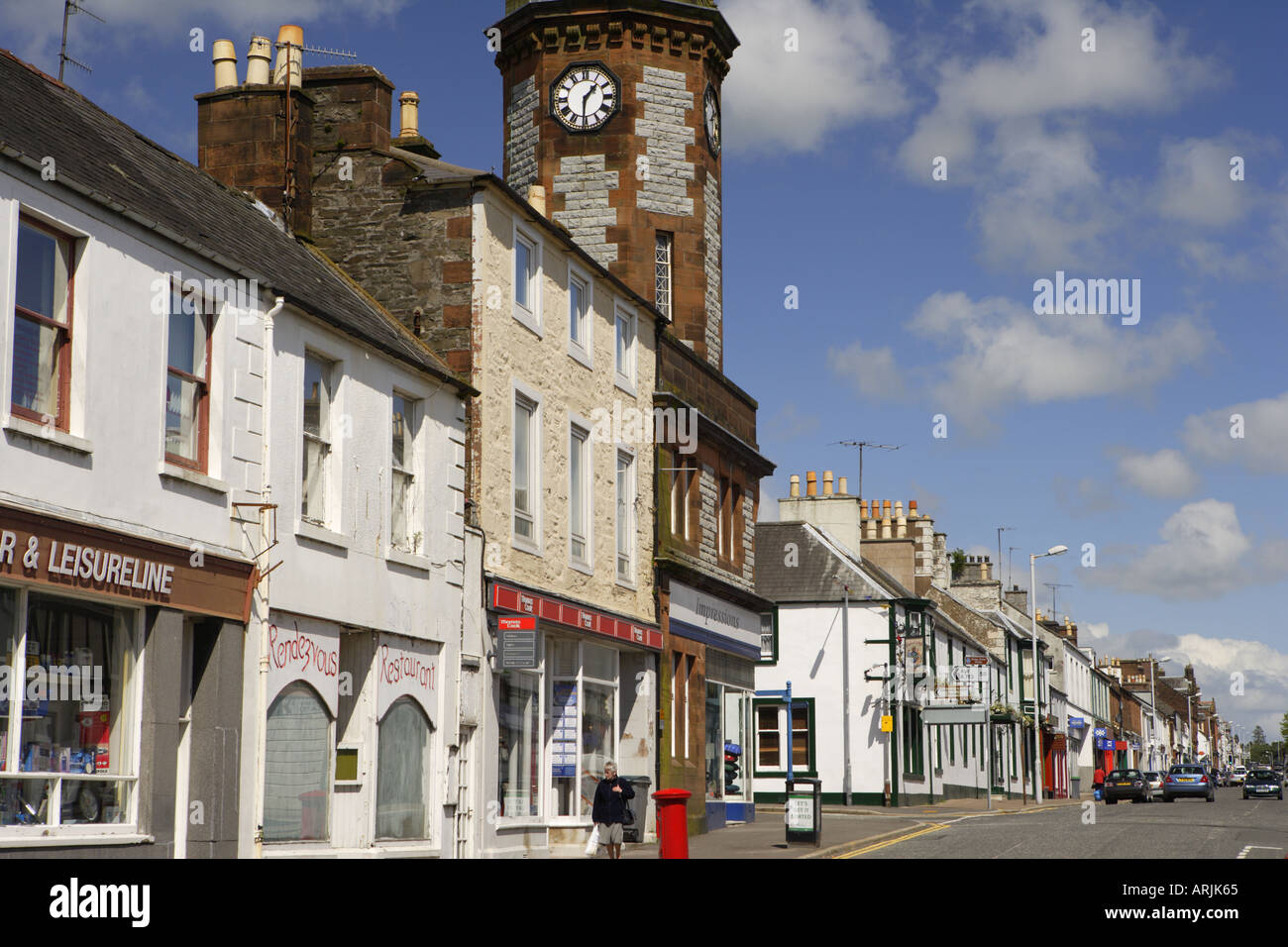 King Street Castle Douglas High Resolution Stock Photography and Images ...
