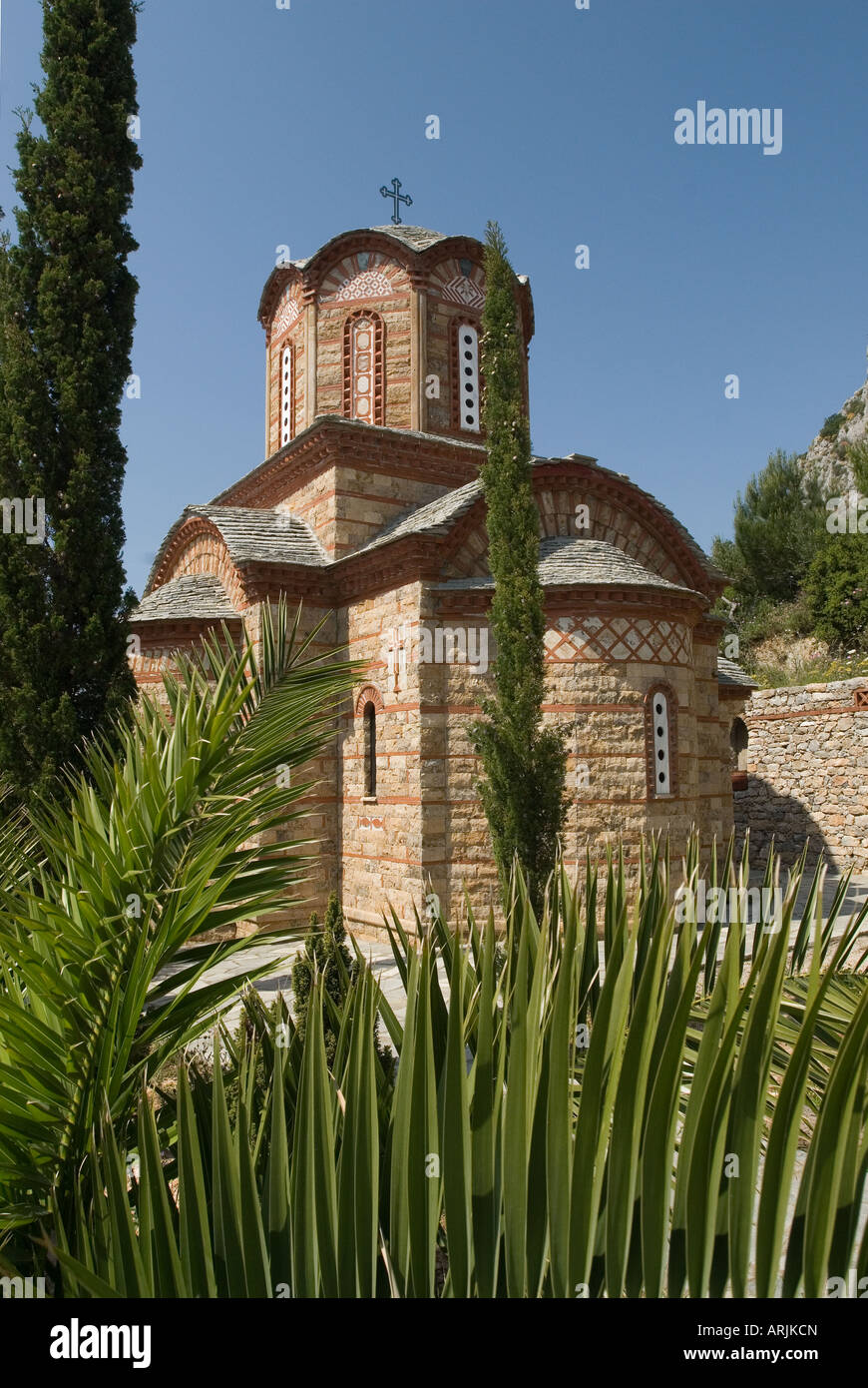 Church katounakia mount athos halkidiki hi-res stock photography and ...