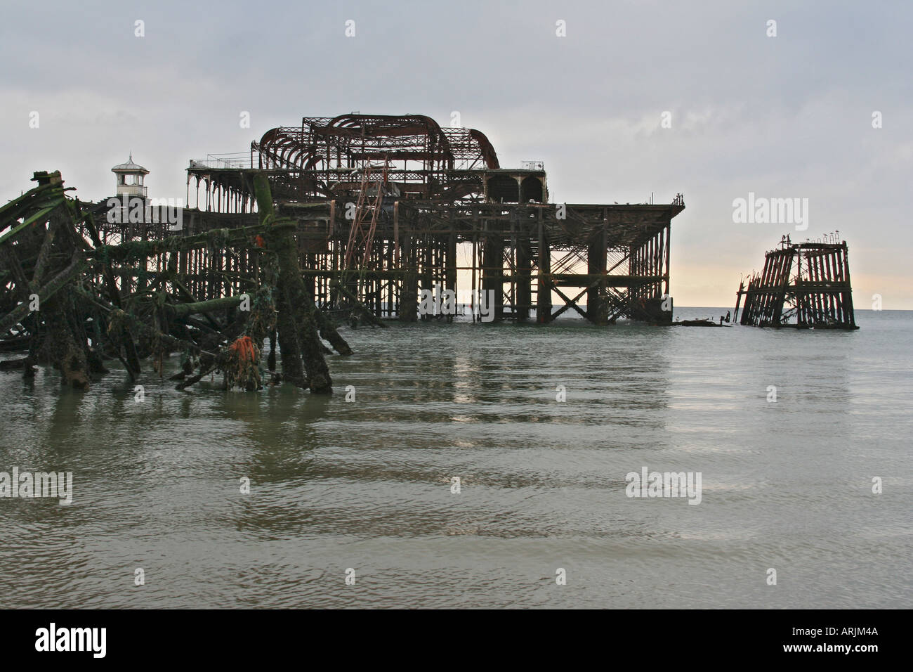 Brighton West Pier Stock Photo - Alamy