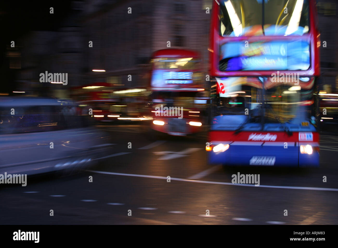 Modern London Bus Stock Photo - Alamy