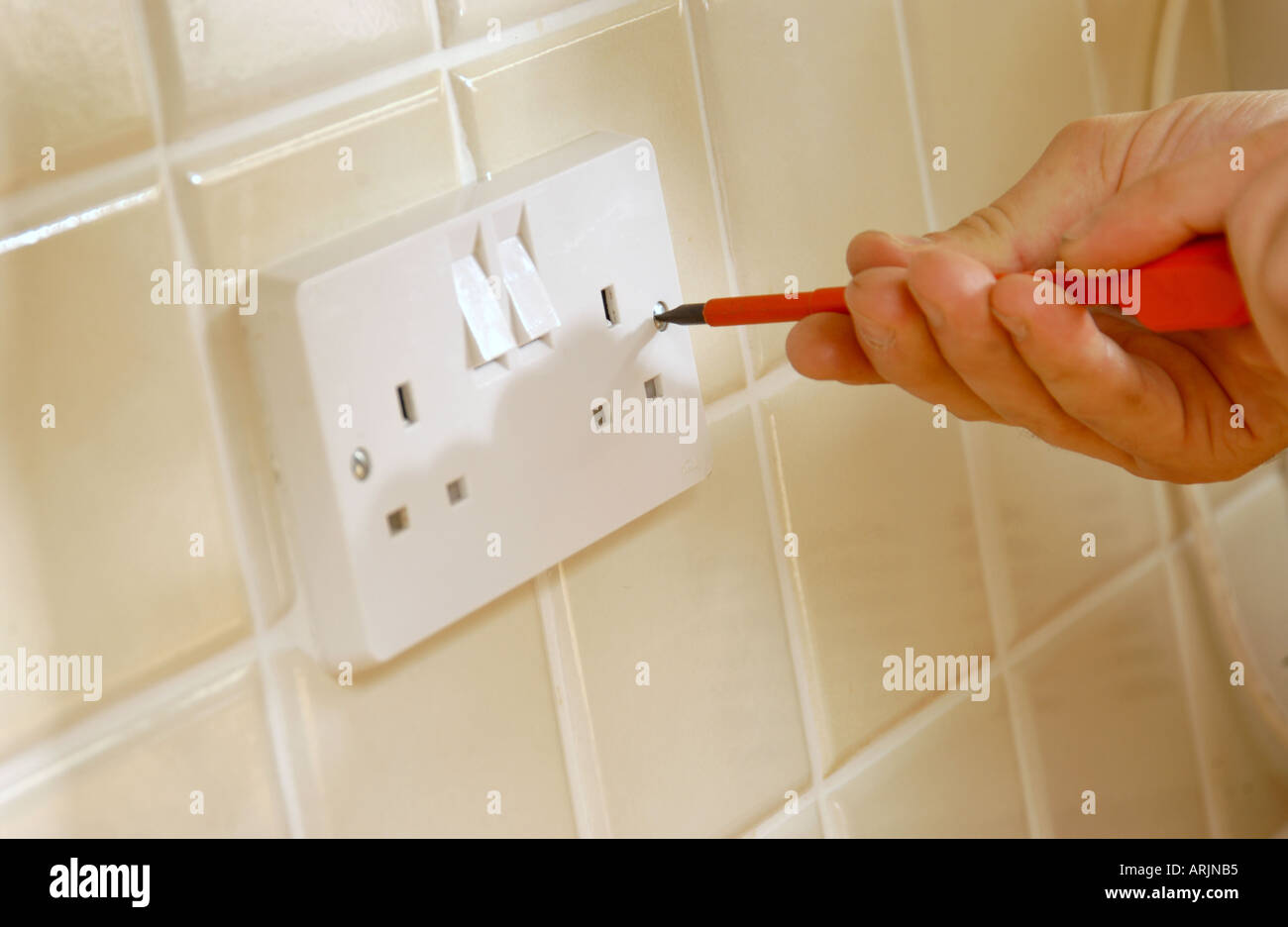 Electrical instalation hi-res stock photography and images - Alamy