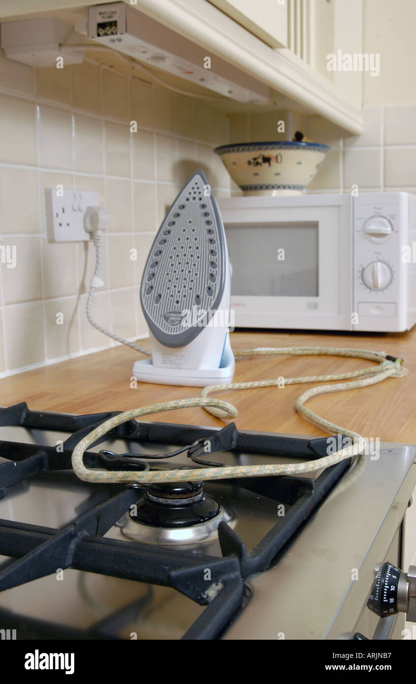 Electrical fire hazard hi-res stock photography and images - Alamy