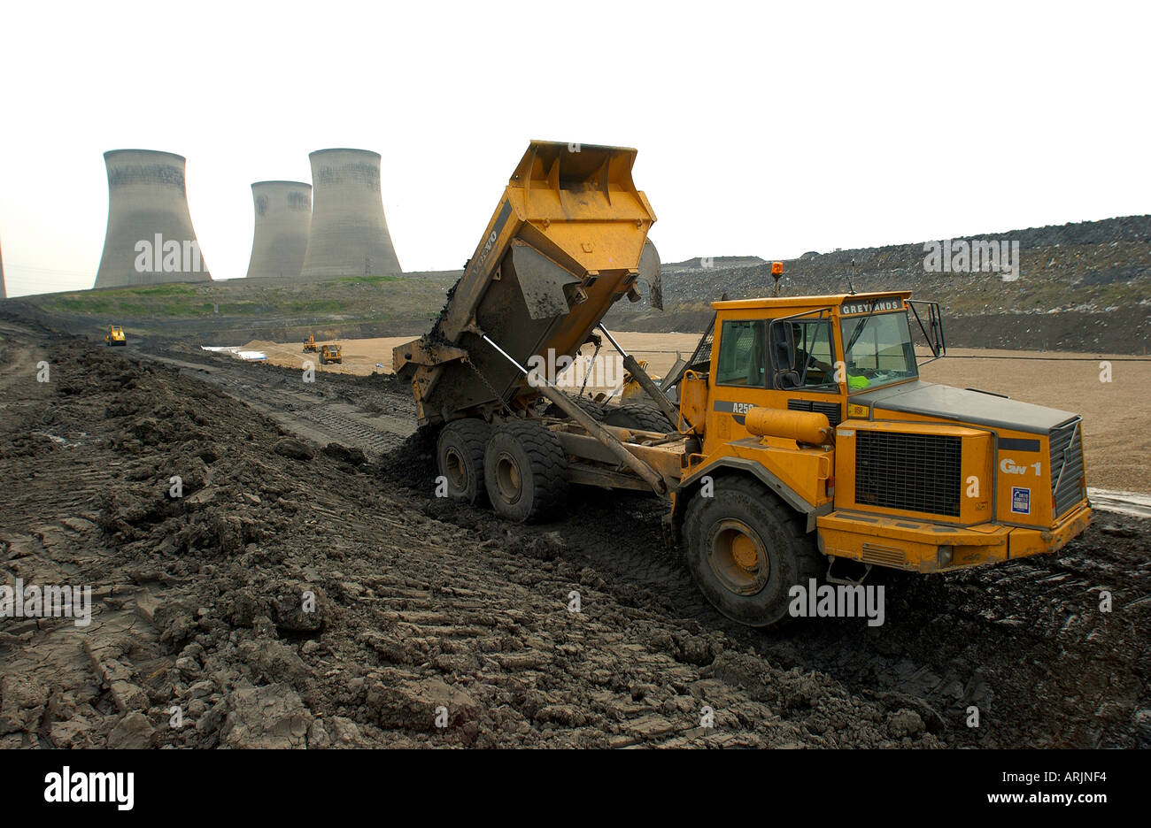 Land Fill Site Stock Photo - Alamy