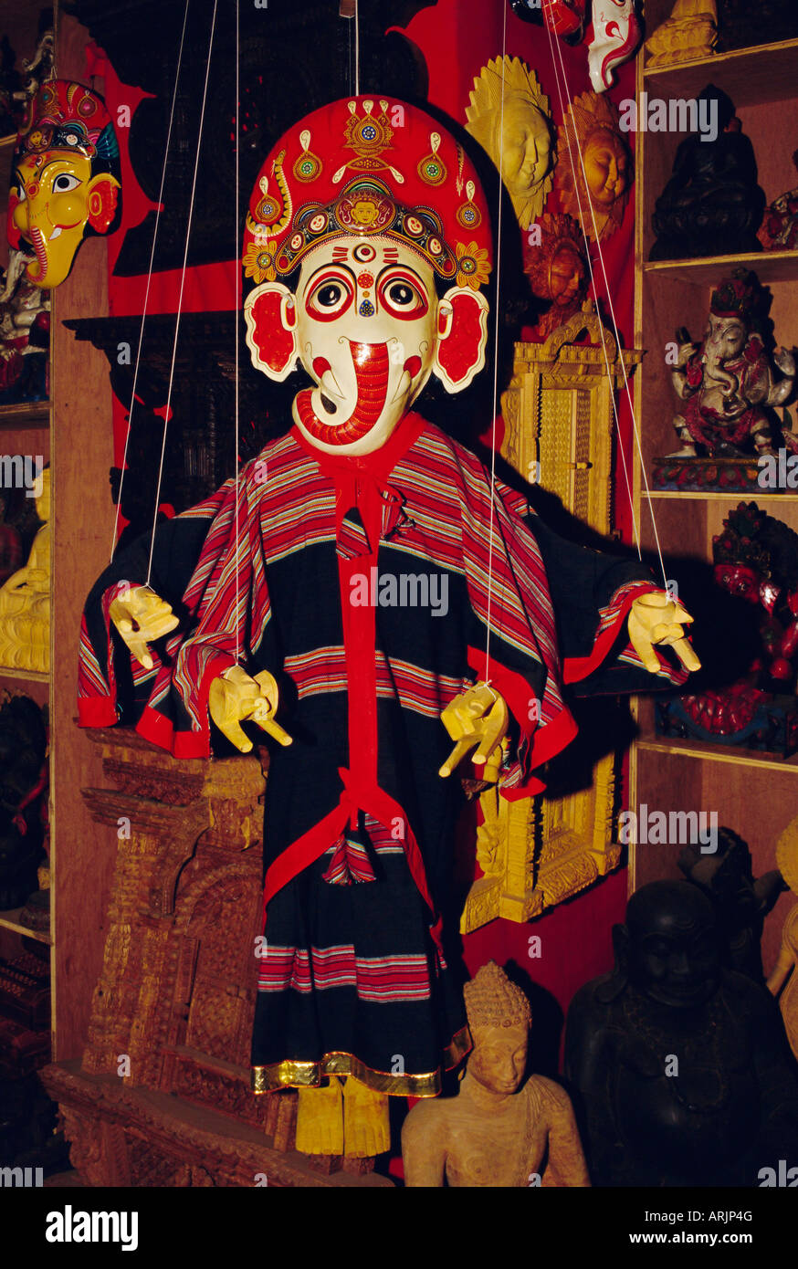 Nepal puppets hi-res stock photography and images - Alamy