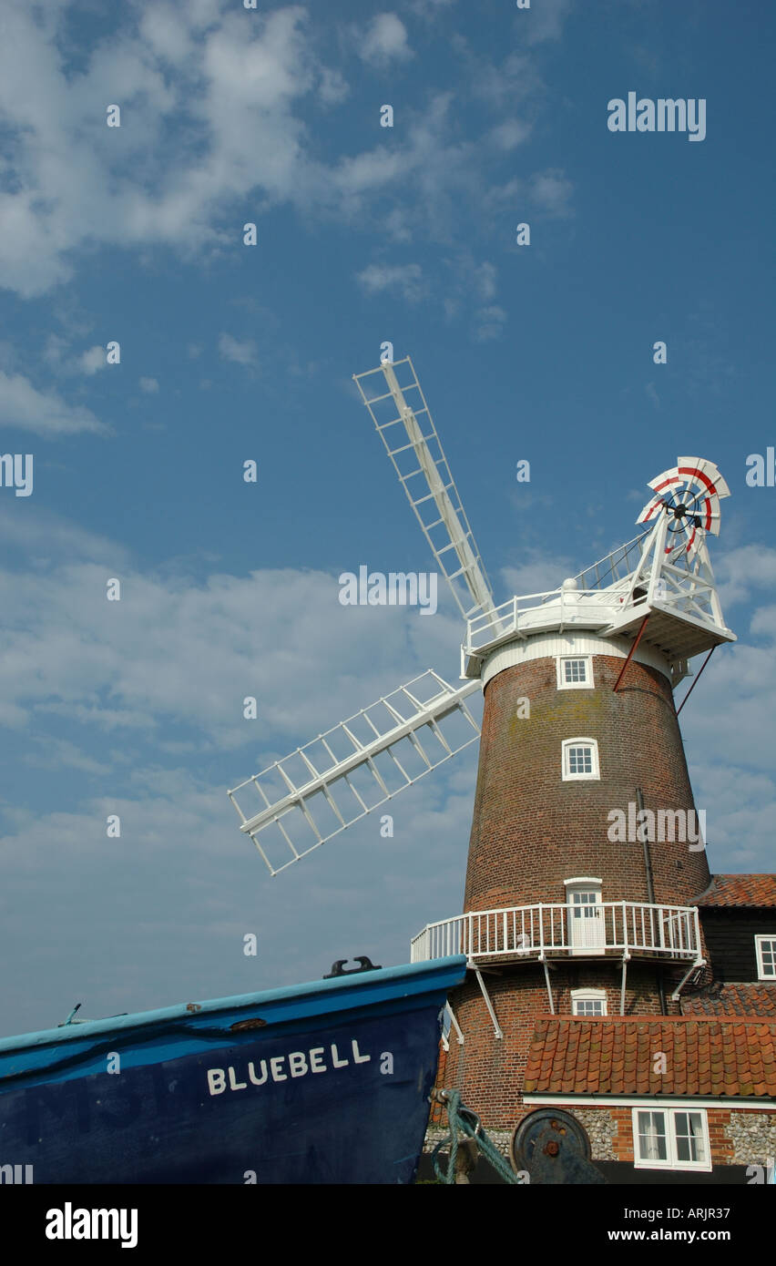 Fantail wind mill hi-res stock photography and images - Alamy
