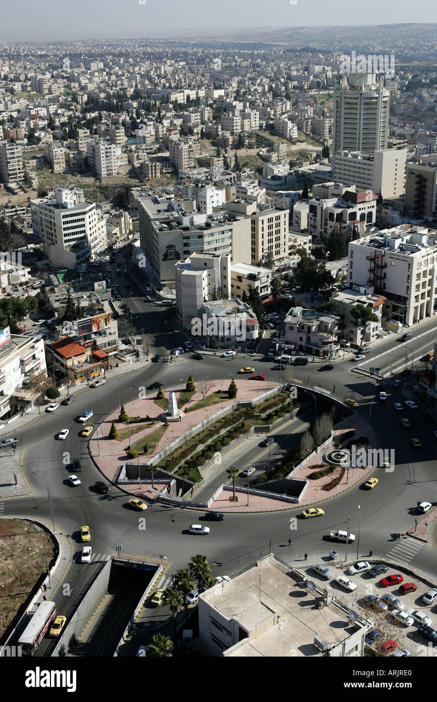 JOR, Jordan, Amman: Jebel Amman district, business district, modern ...