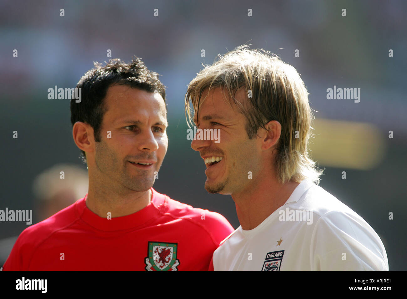 Ryan giggs and david beckham hi-res stock photography and images - Alamy