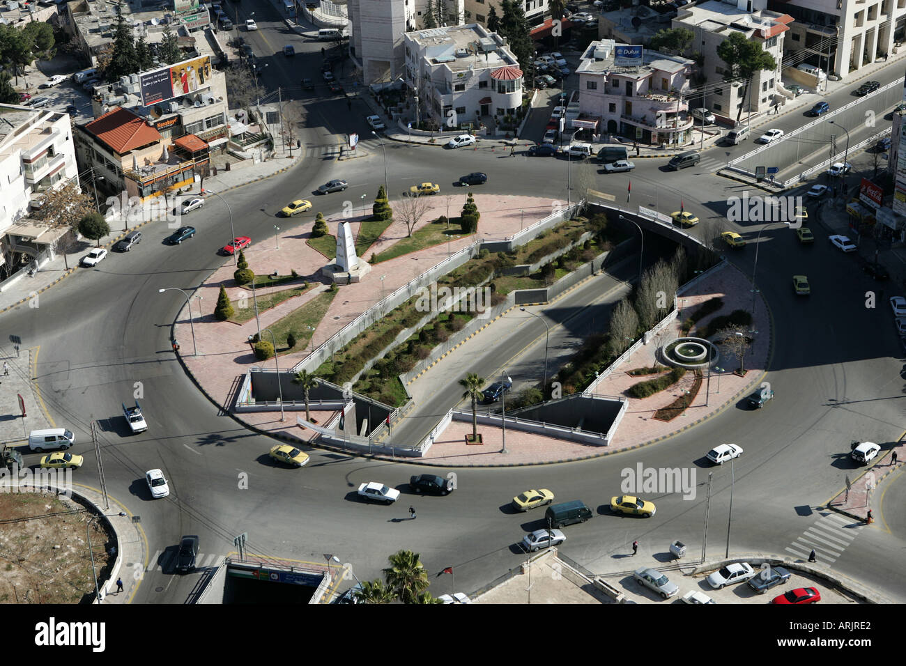 JOR, Jordan, Amman: Jebel Amman district, business district, modern ...