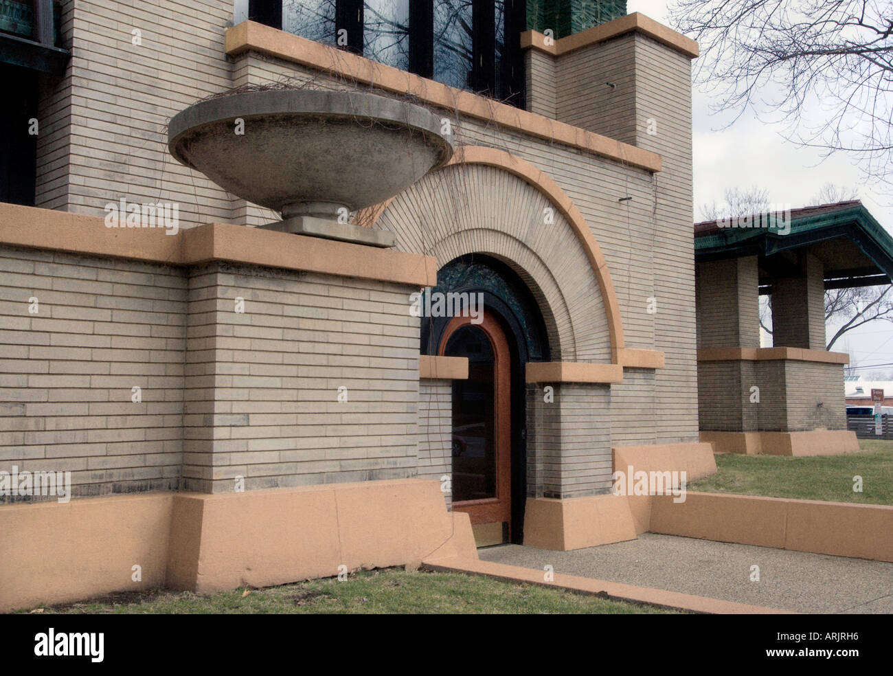 Dana Thomas House Springfield IL, designed by Frank Lloyd Wright Stock ...