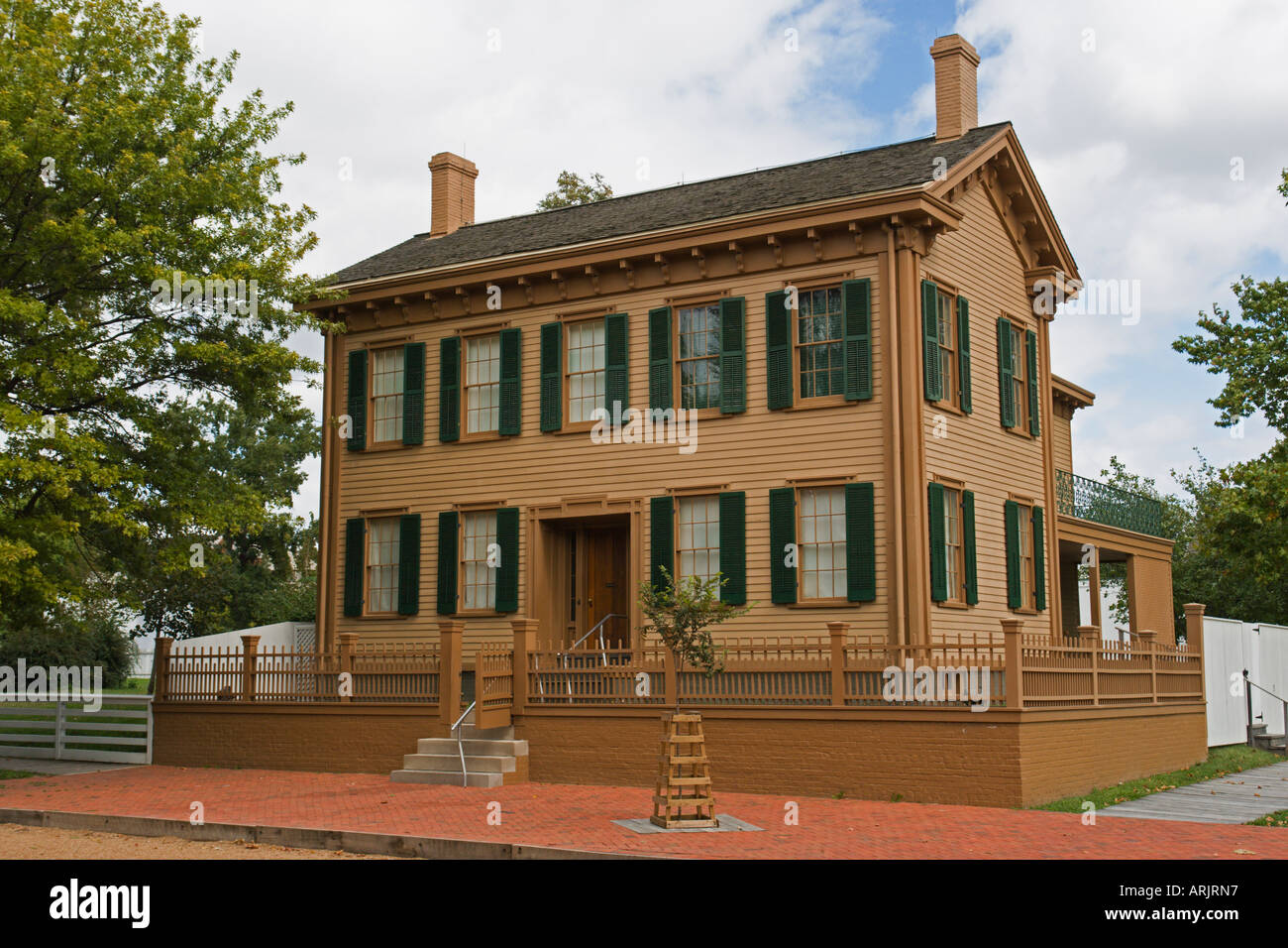 Abraham lincoln home springfield hi-res stock photography and images ...