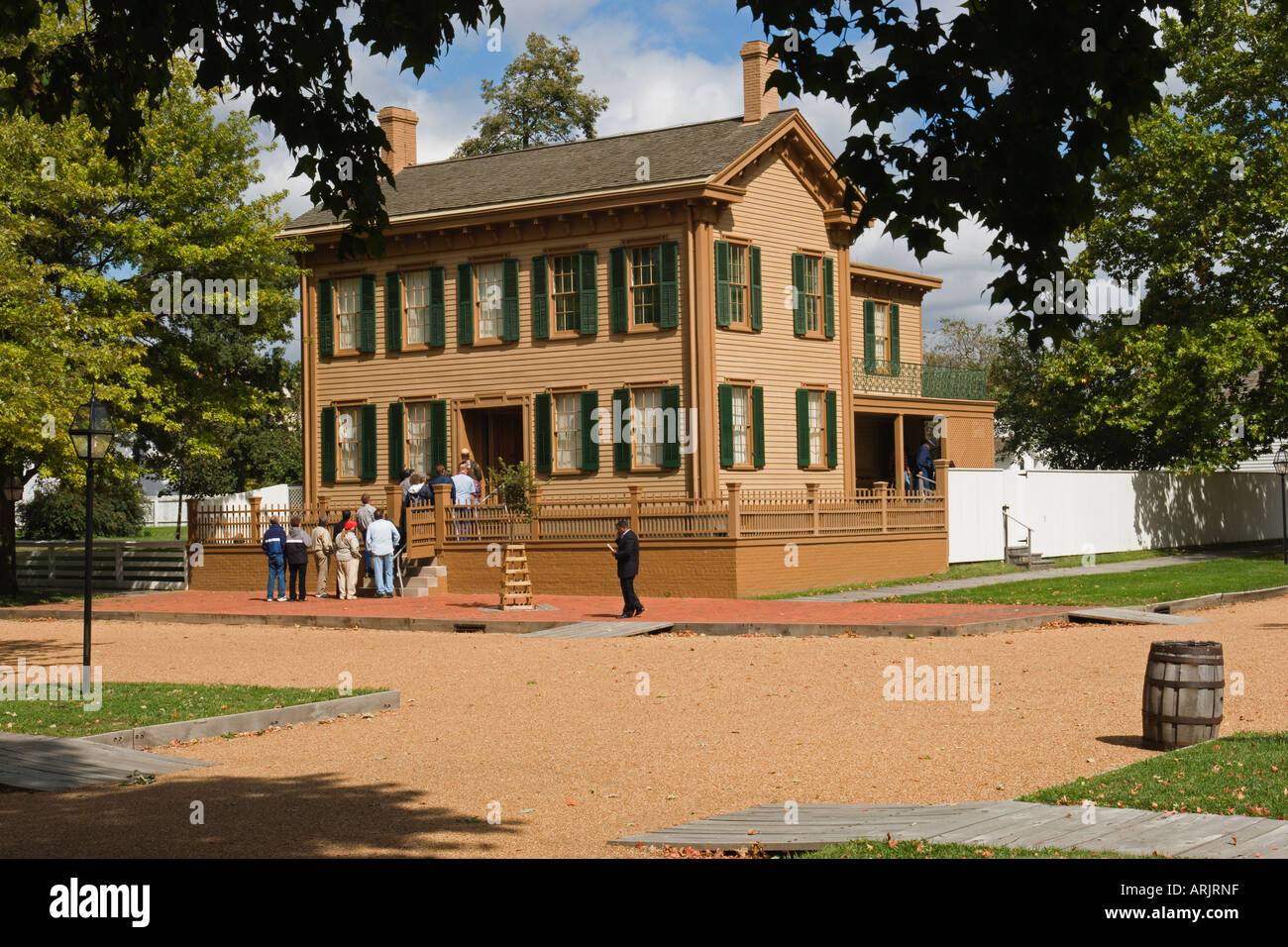 Abraham lincoln home springfield hi-res stock photography and images ...