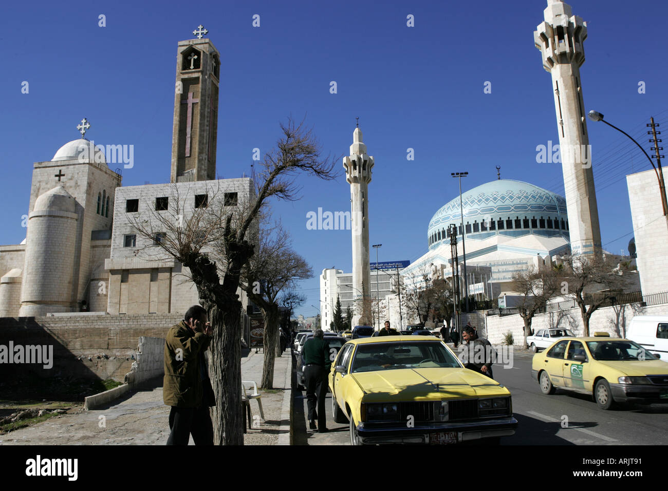 Amman abdali mosque hi-res stock photography and images - Alamy
