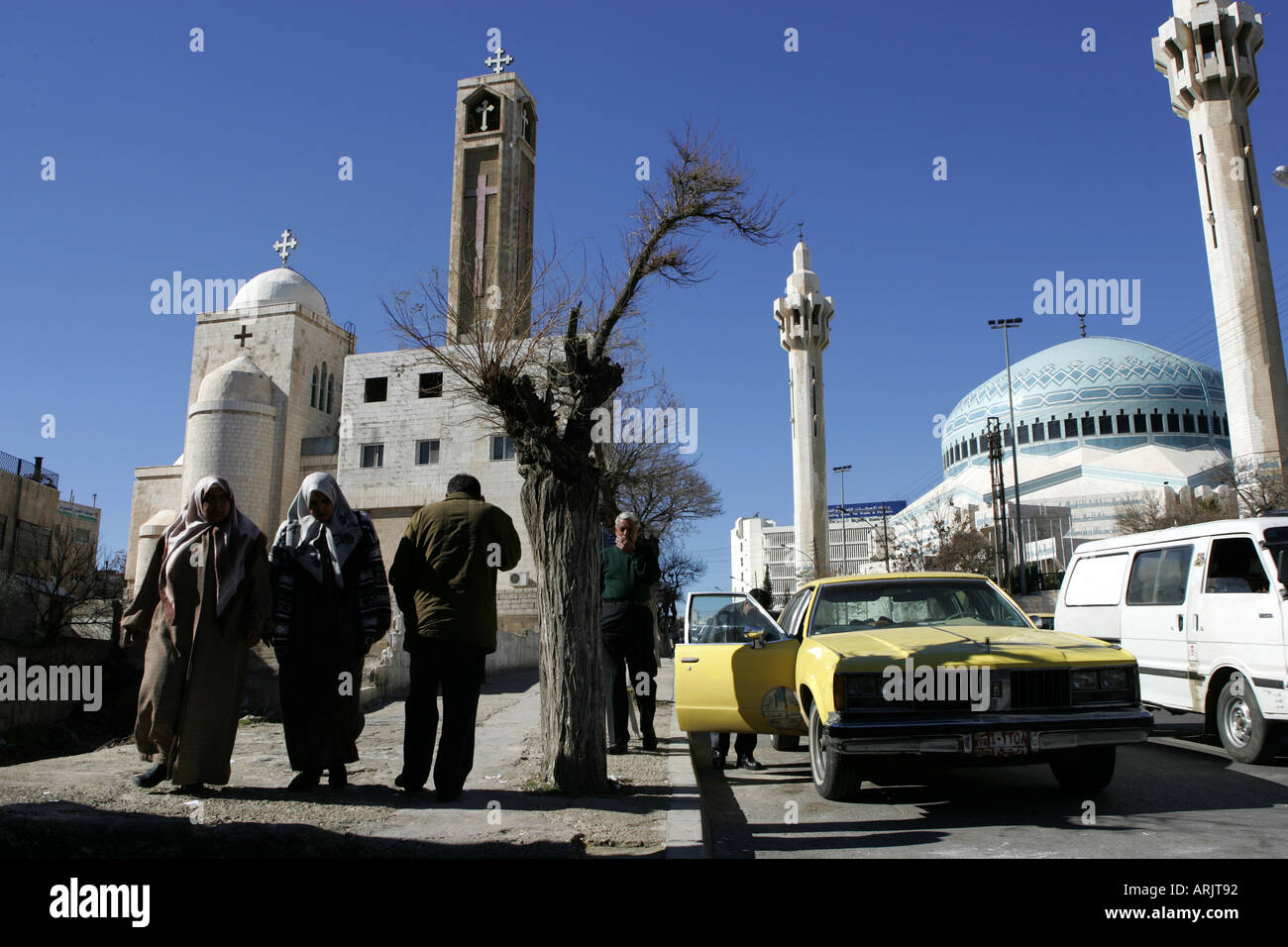 King abdullah mosque church amman hi-res stock photography and images ...