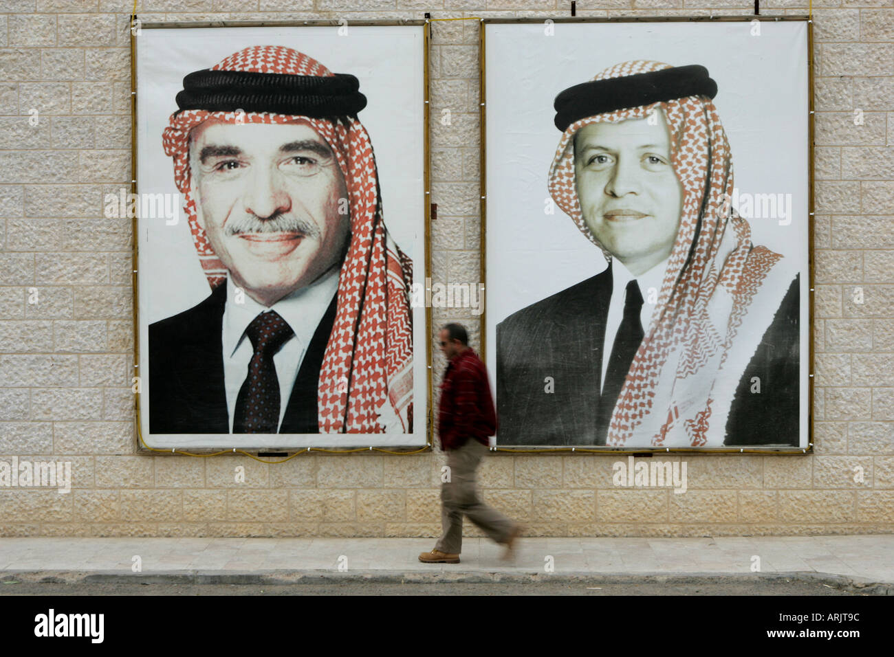 King hussein jordan portrait hi-res stock photography and images - Alamy