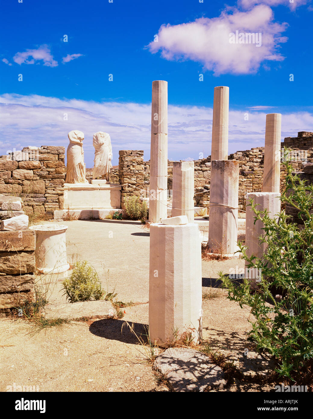 Establishment of the Poseidoniasts, island of Delos, UNESCO World ...