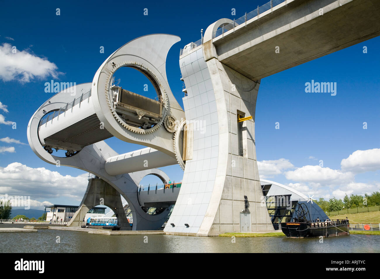 Falkirk Wheel, Scotland, Summer 2006 Stock Photo - Alamy