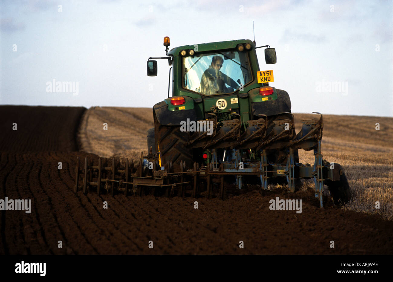 Ploughing soil erosion hi-res stock photography and images - Alamy