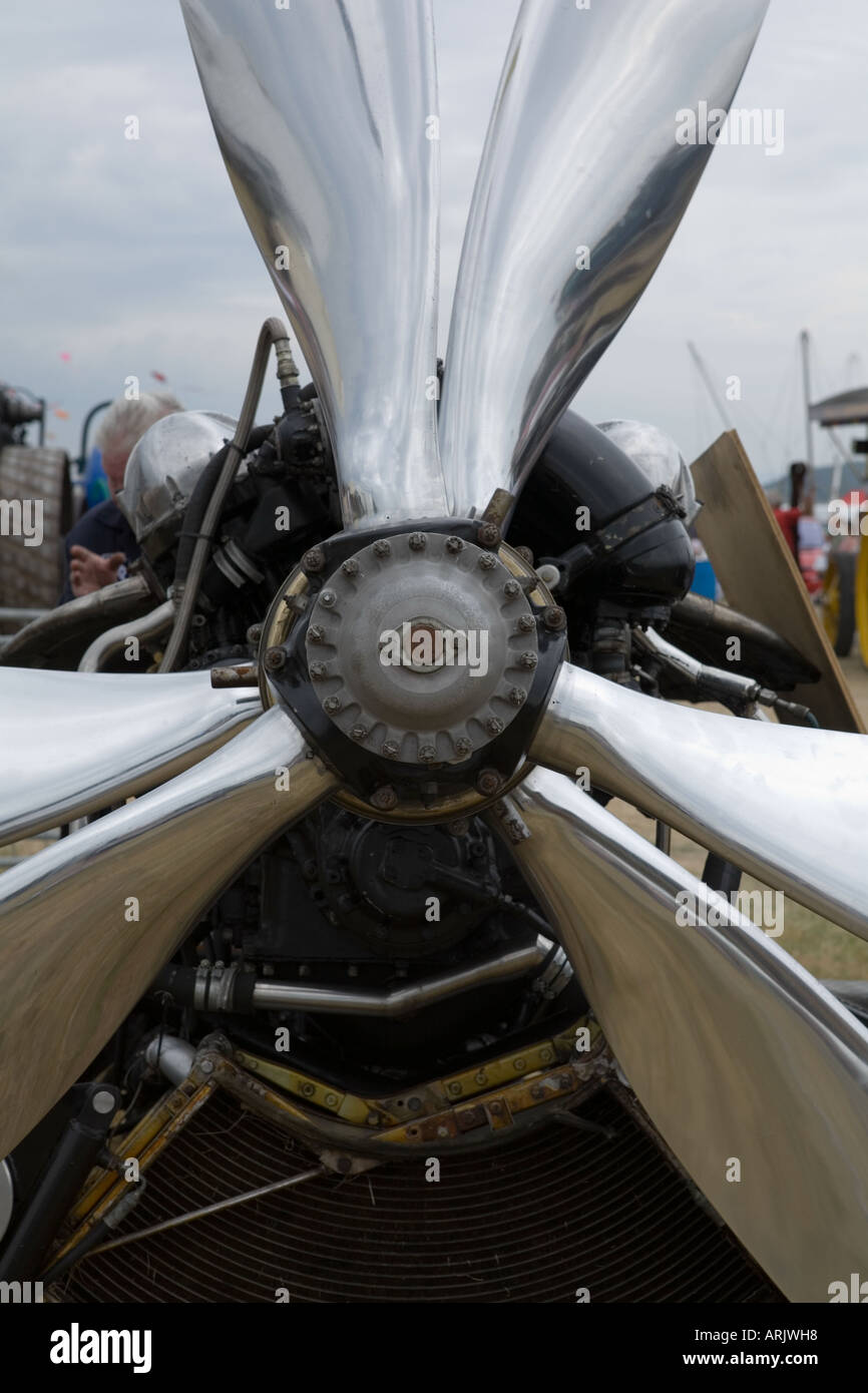 Rolls-Royce Merlin Spitfire Engine At Flookborough Steam Rally, Cumbria ...
