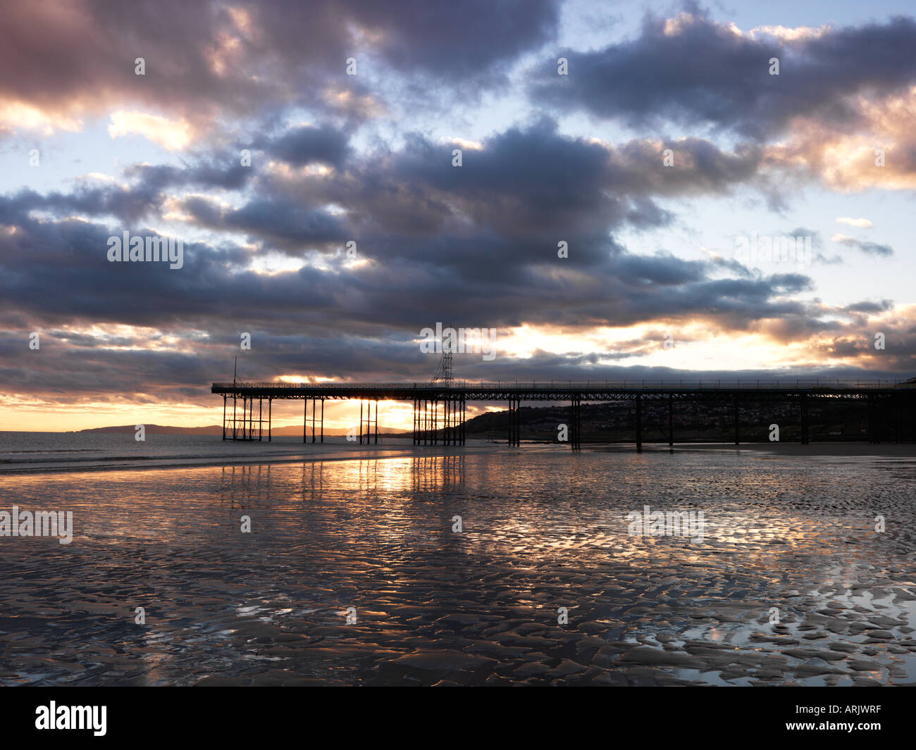 Rhos on sea pier hi-res stock photography and images - Alamy