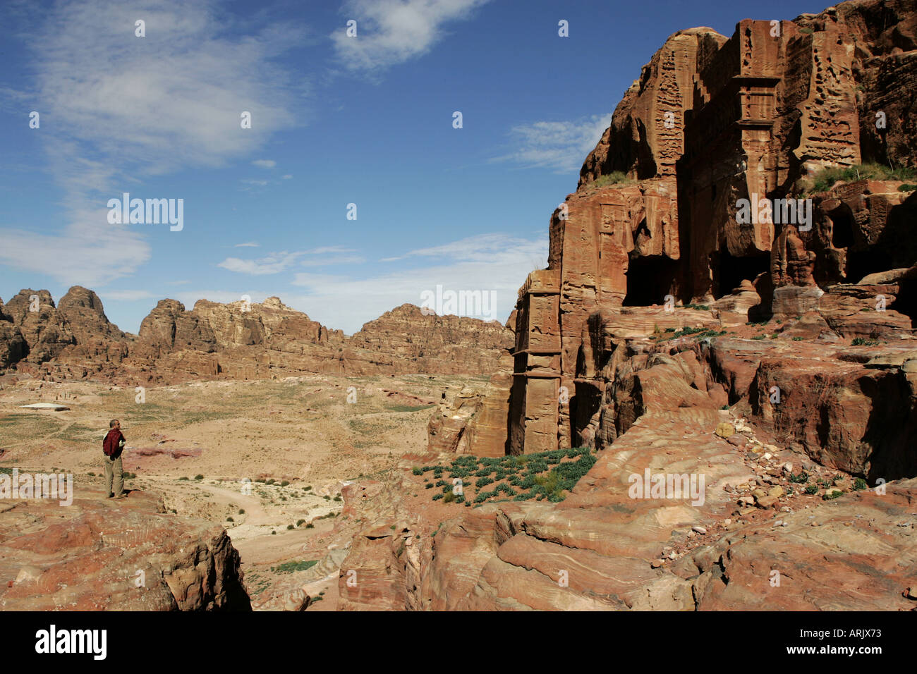 JOR, Jordan, Petra: Nabatean ancient city of Petra, at the Kings ...