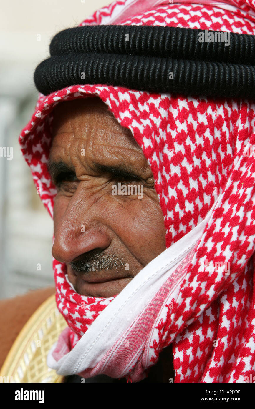JOR, Jordan, portrait of a middle-aged Jordanian man Stock Photo - Alamy