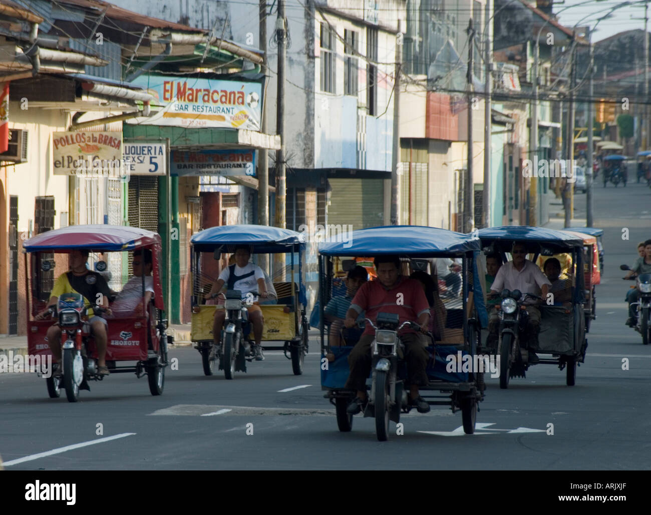 'Motor Taxis' Iquitos, Peru Stock Photo - Alamy