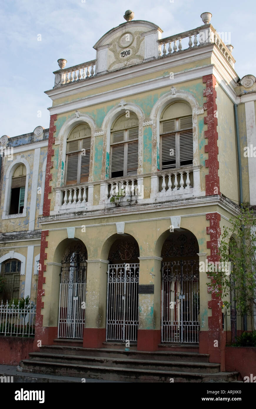Rubber boom period house 1908, Iquitos, Peru Stock Photo - Alamy