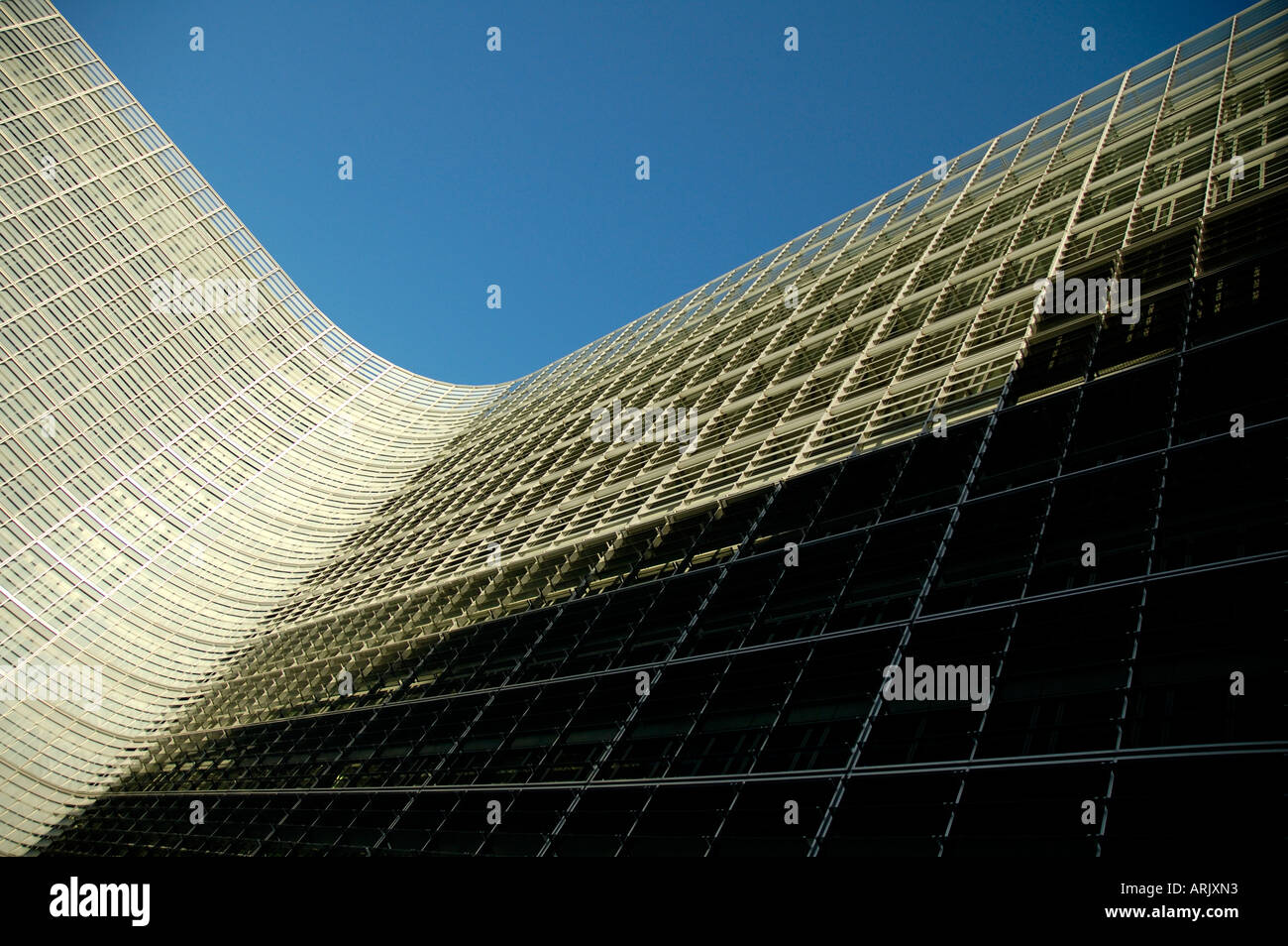 The Berlaymont facade Stock Photo - Alamy