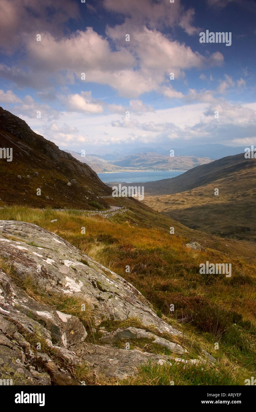 The road to Kylerhea on the Isle of Skye Stock Photo - Alamy