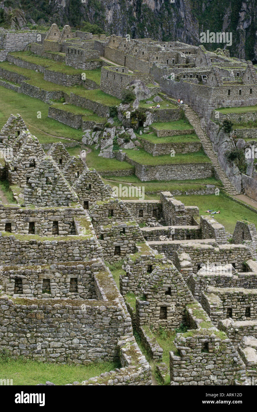 Machu Picchu Incan Peru Stock Photo - Alamy