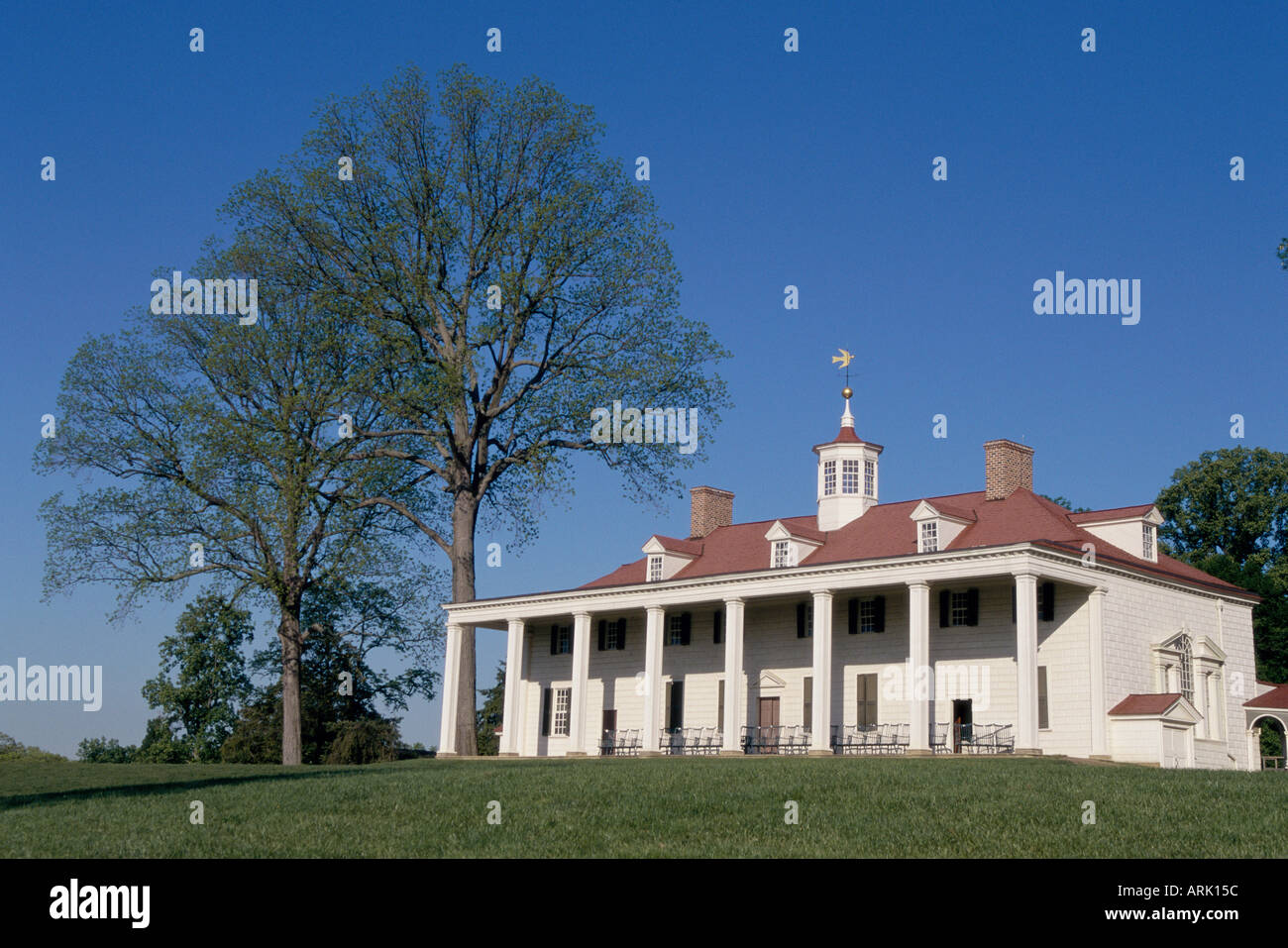 Mount Vernon Home of George Washington Virginia USA Stock Photo - Alamy