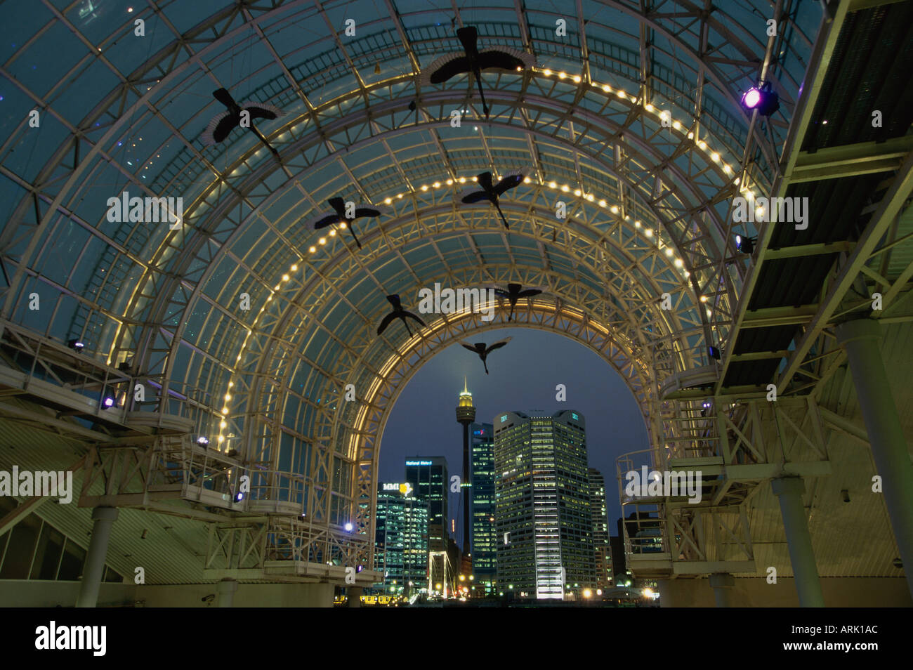 Harbourside Shopping Center Darling Harbour Sydney Australia Stock ...