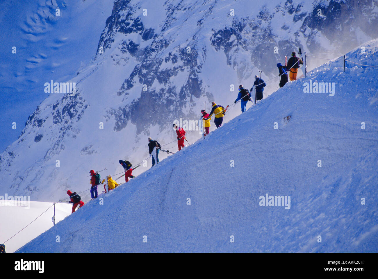 To the vallee blanche hi-res stock photography and images - Alamy