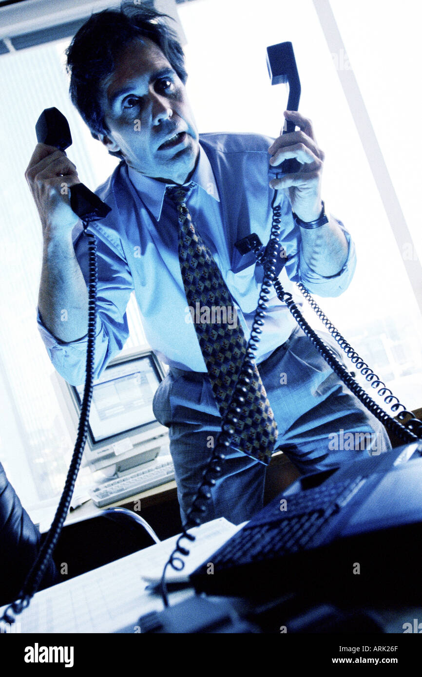 Man With Chaotic Desk High Resolution Stock Photography and Images - Alamy