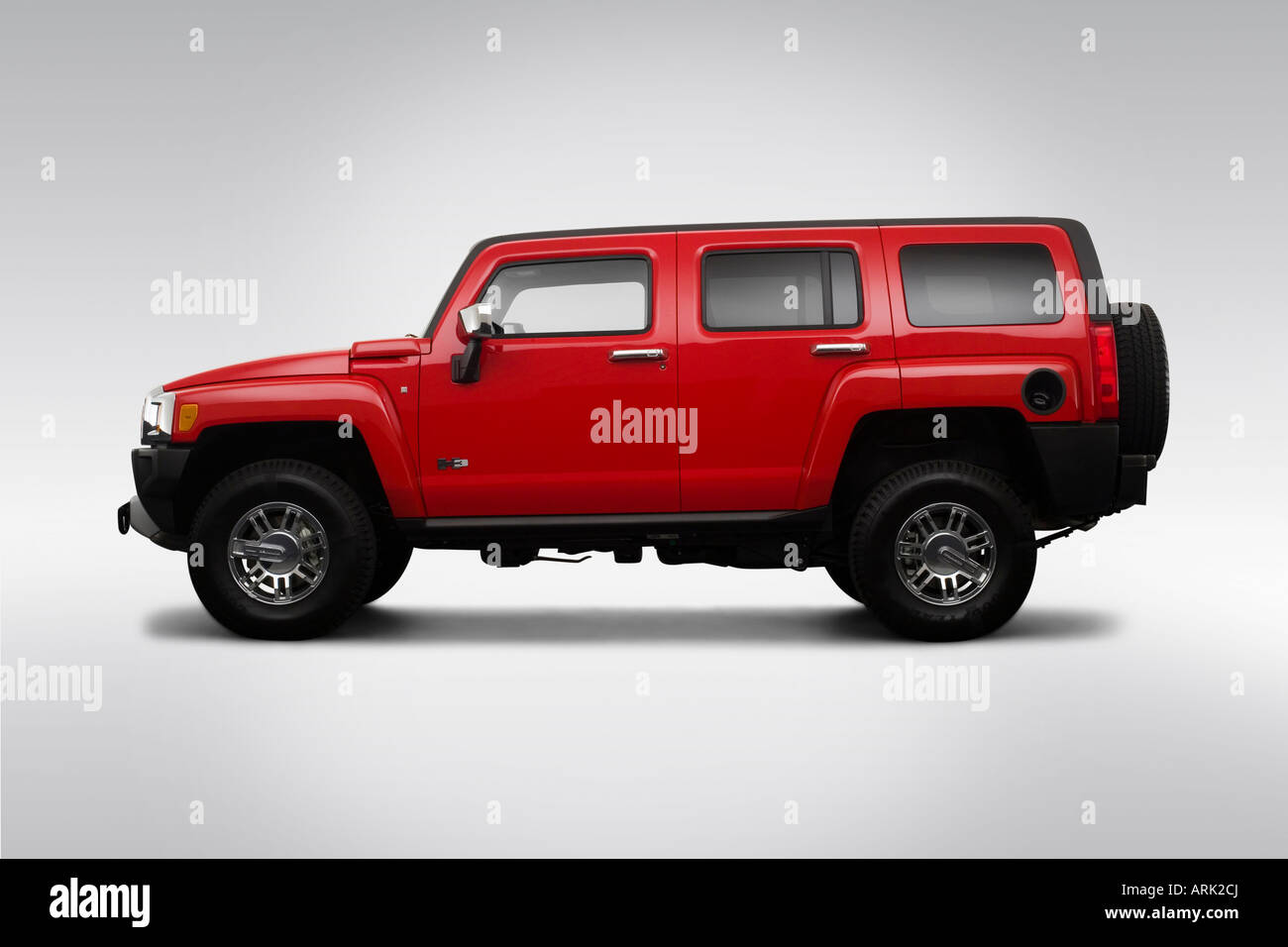 Red Hummer H3