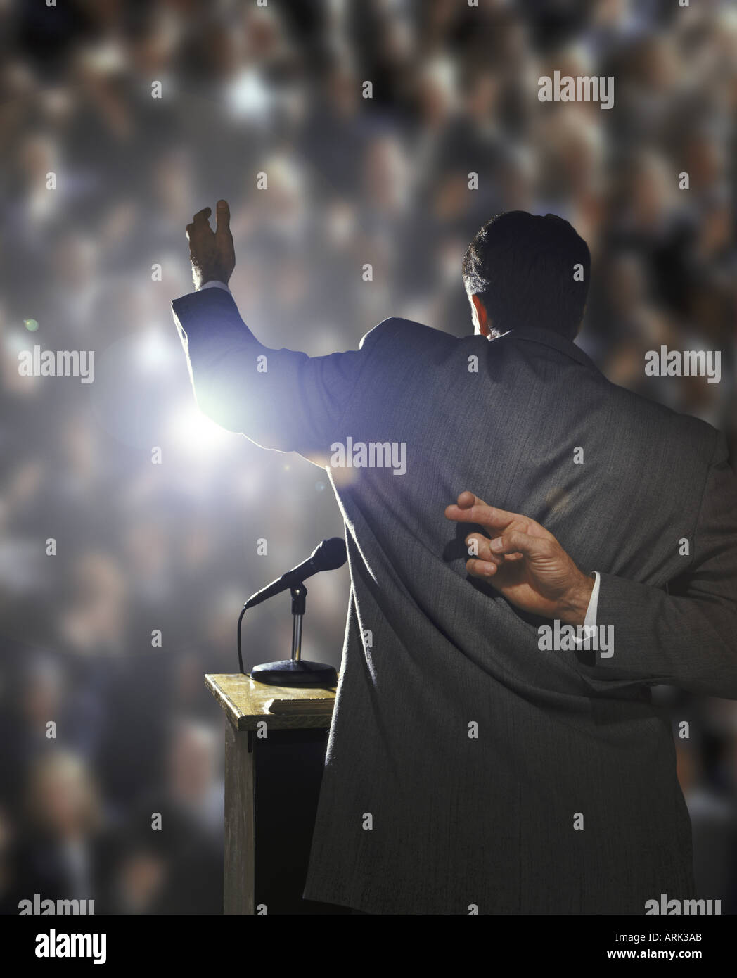 Man behind lectern hi-res stock photography and images - Alamy