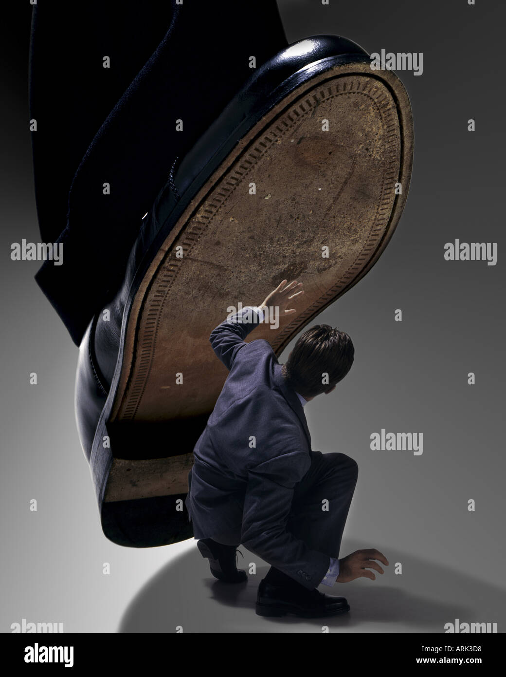 Squishing with shoe hi-res stock photography and images - Alamy